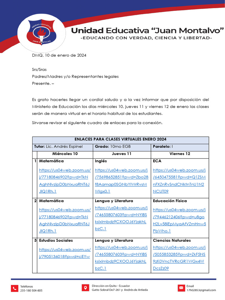 Clases Virtuales | PDF