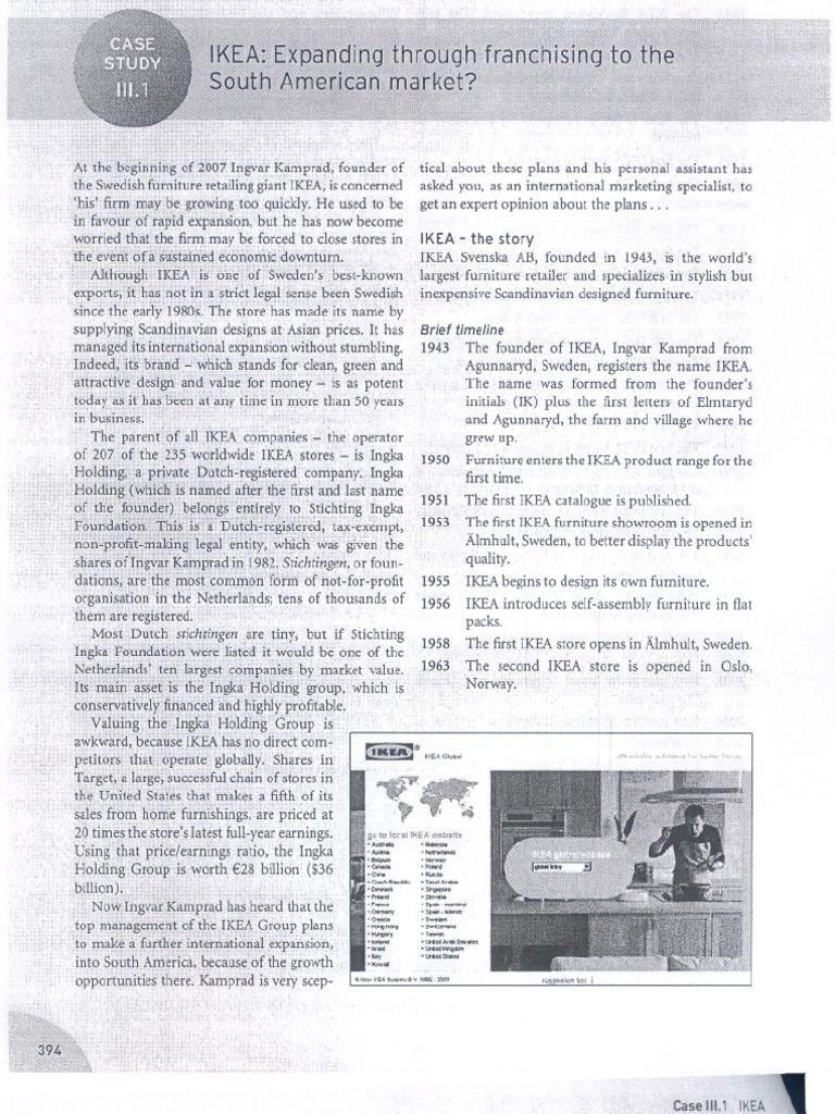 Ikea Case Study | PDF