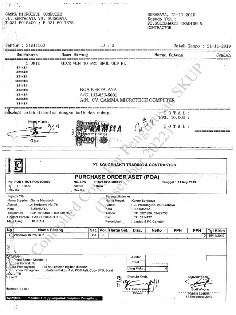 Kwitansi Software2 | PDF