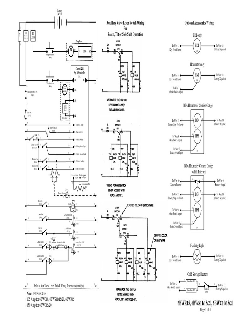 Stacker Schematic Full Size | PDF | Equipment | Electricity