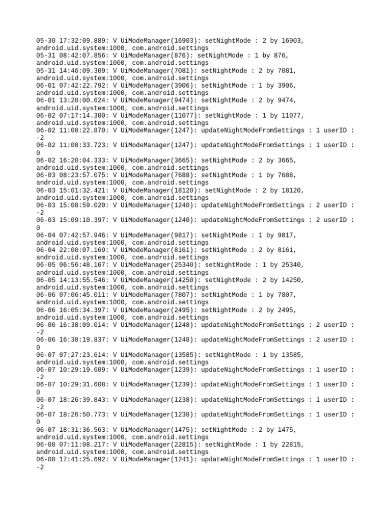 Dark Mode Log1 | PDF | Computers