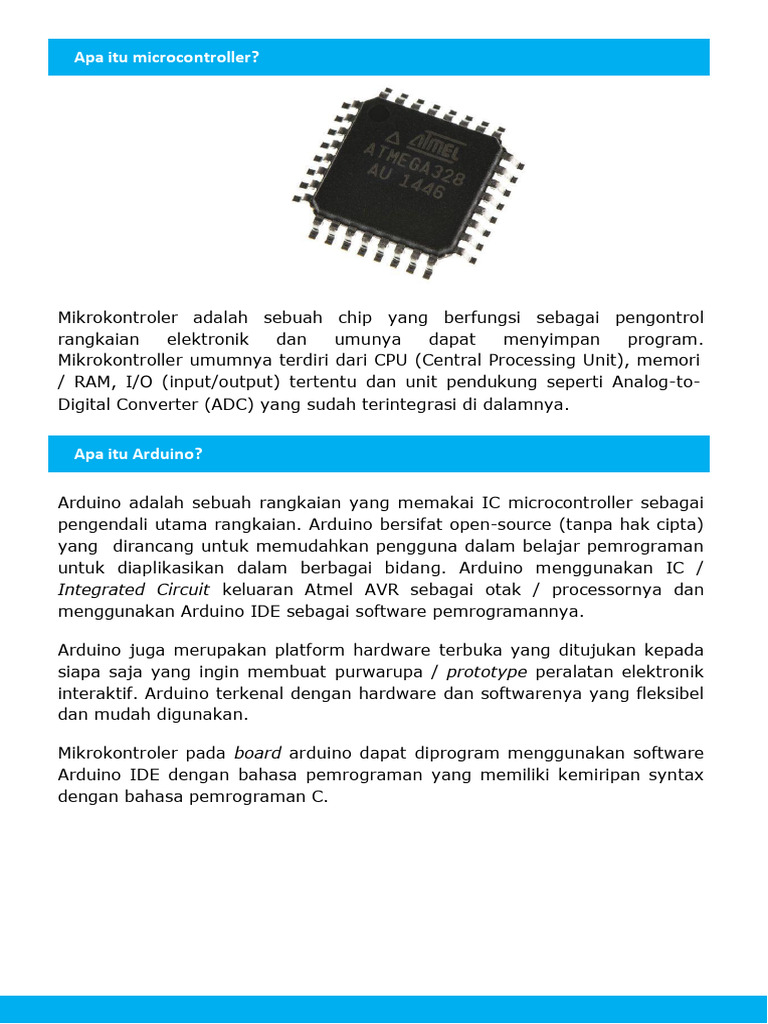 MODUL Mikrokontroller (Arduino) | PDF