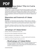 Column Kicker in Construction | PDF | Technology & Engineering