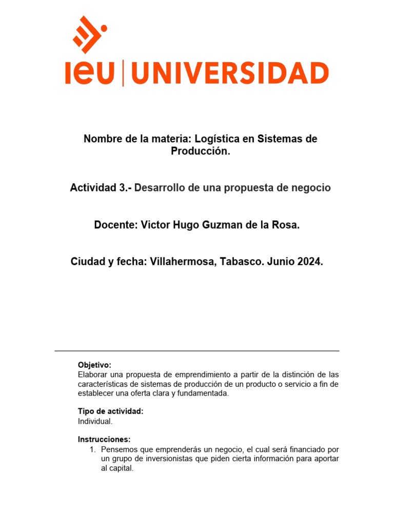 Act 3 | PDF | Calidad (comercial) | Business