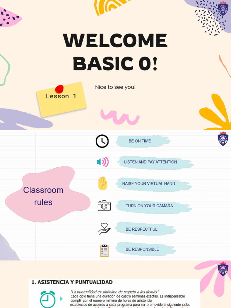 Lesson 1 - U1 (Basic 0) | PDF | Language Mechanics | Languages