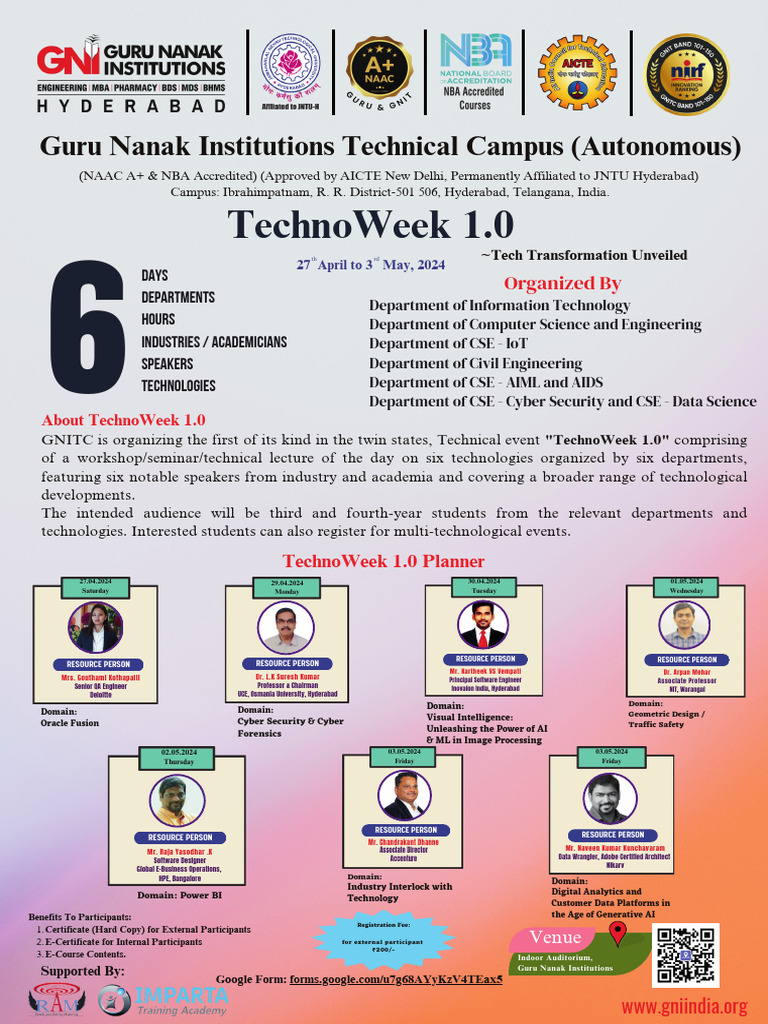 TechnoWeek - Main | PDF | Computing | Engineering
