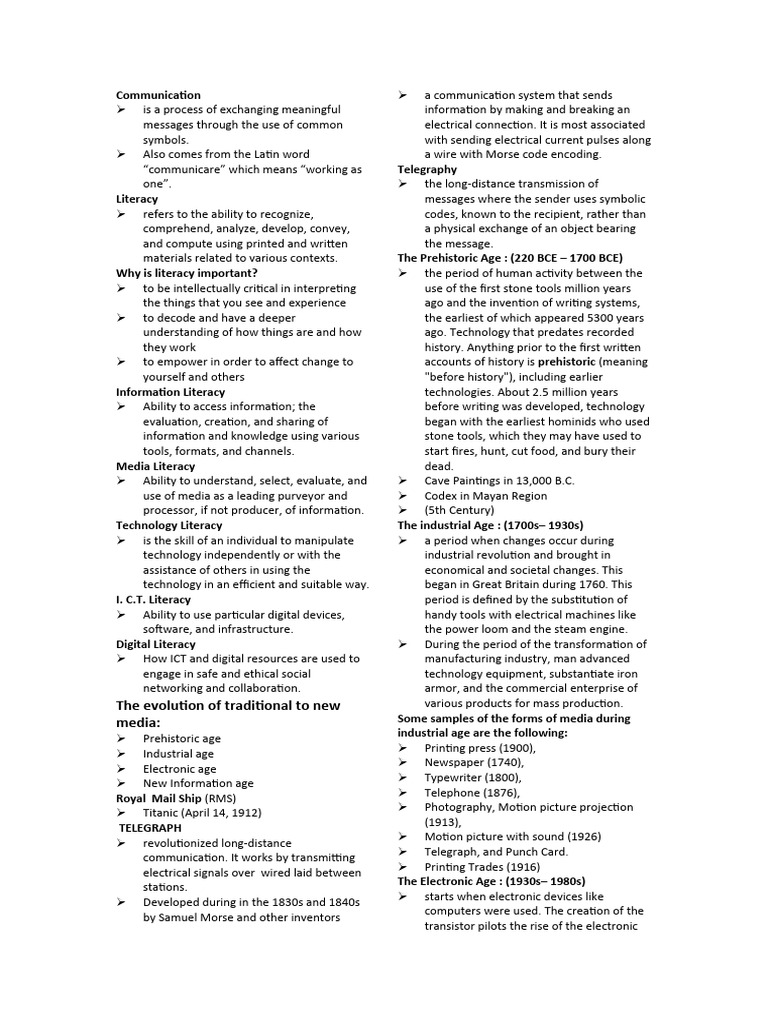MIL Reviewer | PDF | Information | Communication