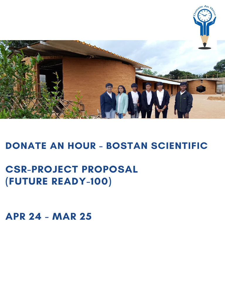 CSR proposal for FUTURE READY-100 | PDF