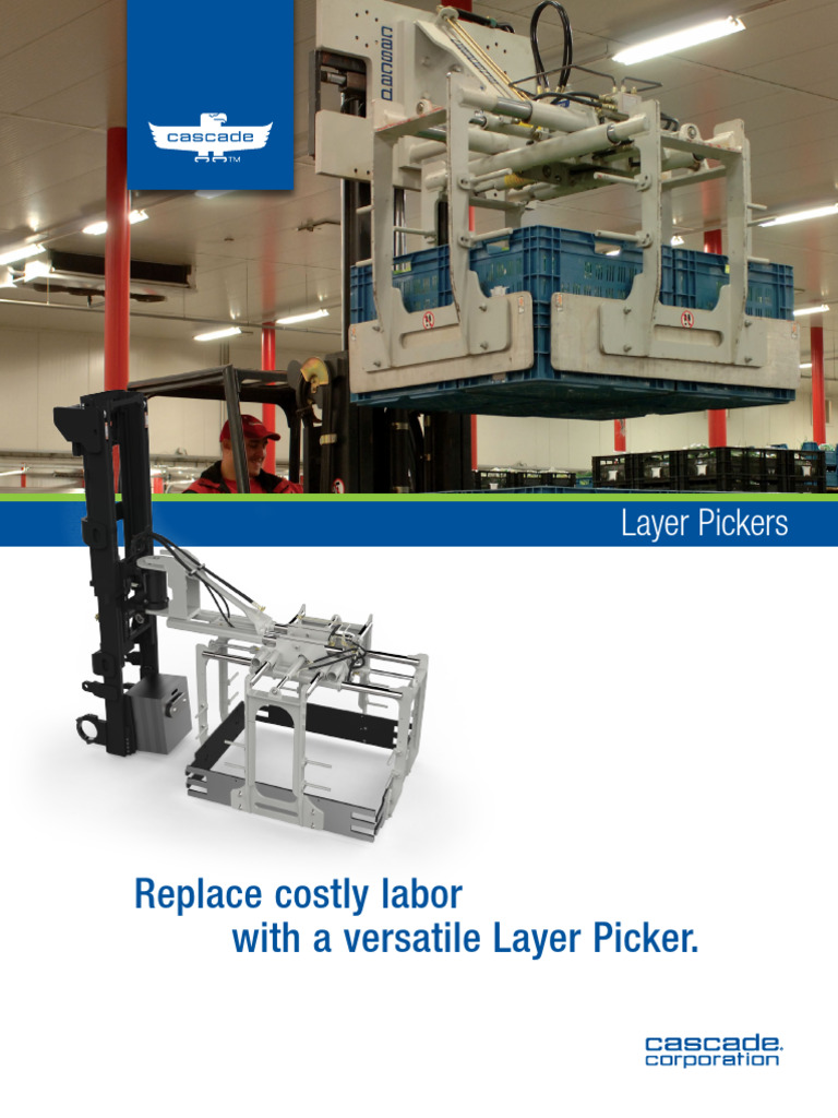 Efficient Layer Picker Solutions | PDF | Forklift | Manufactured Goods