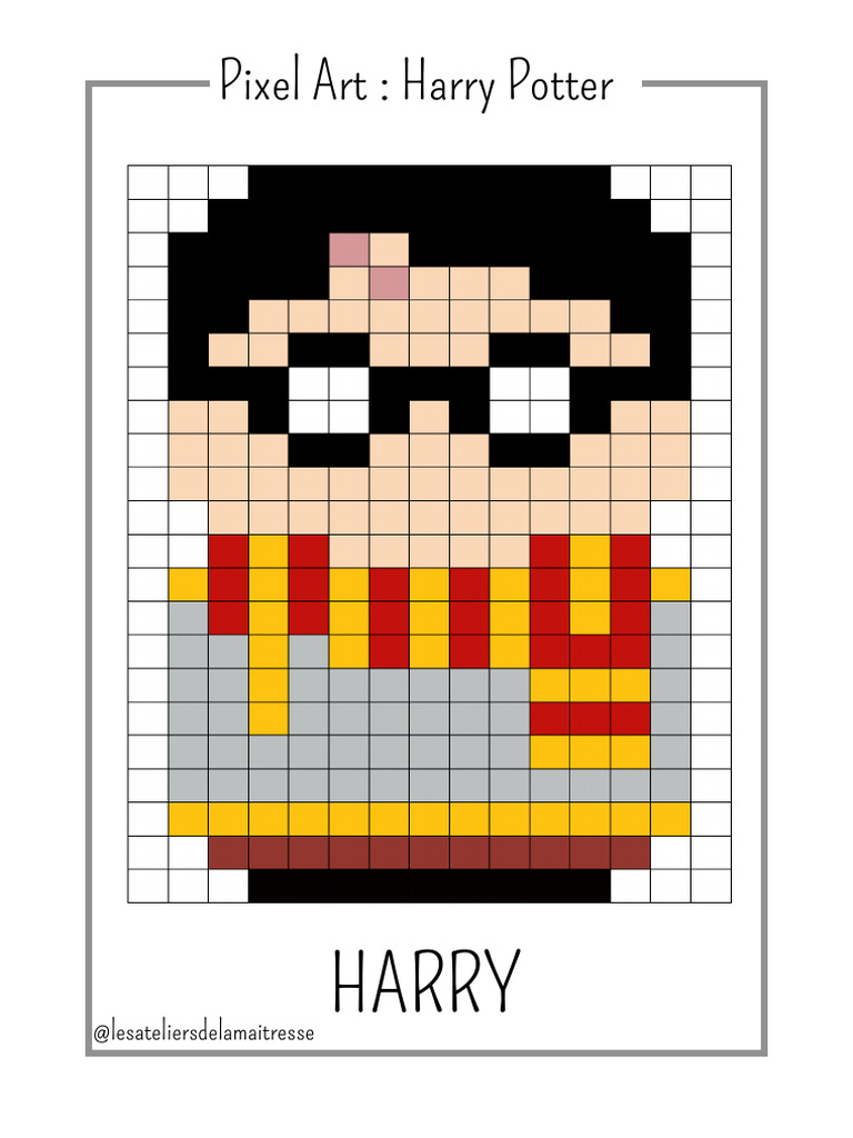 Pixel Art Harry Potter | PDF