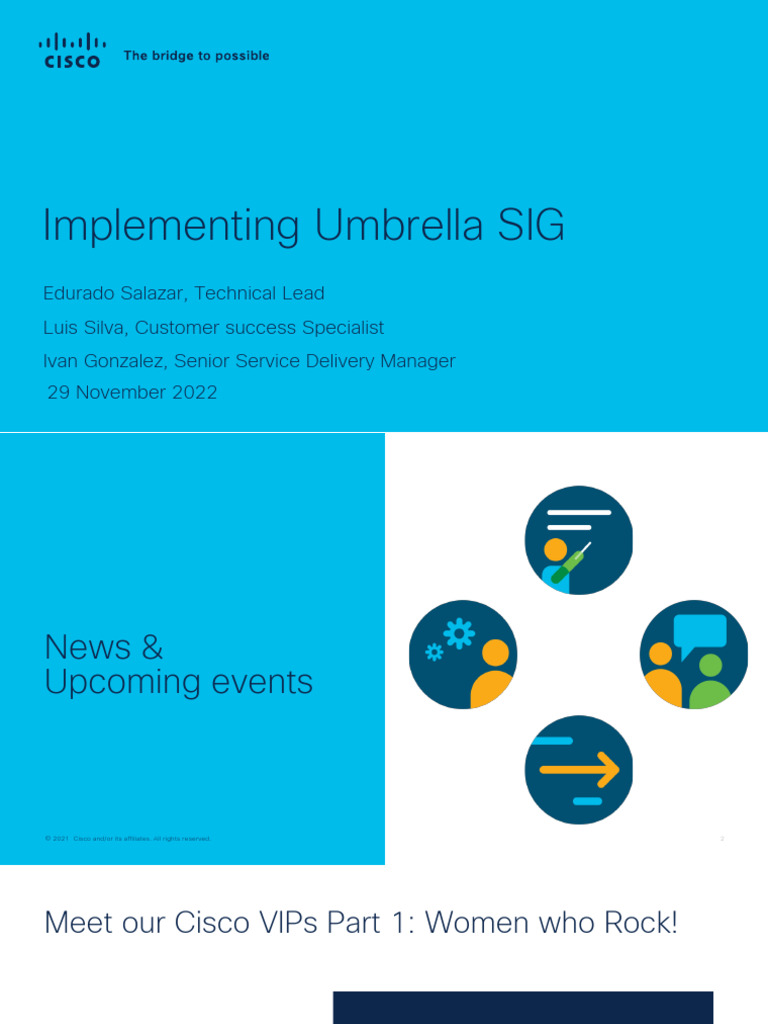 Implementing Umbrella SIG | PDF | Proxy Server | Computer Network
