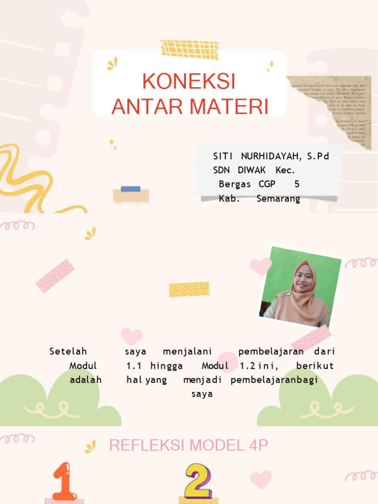 PPT Koneksi Antar Materi Modul 1 2 | PDF