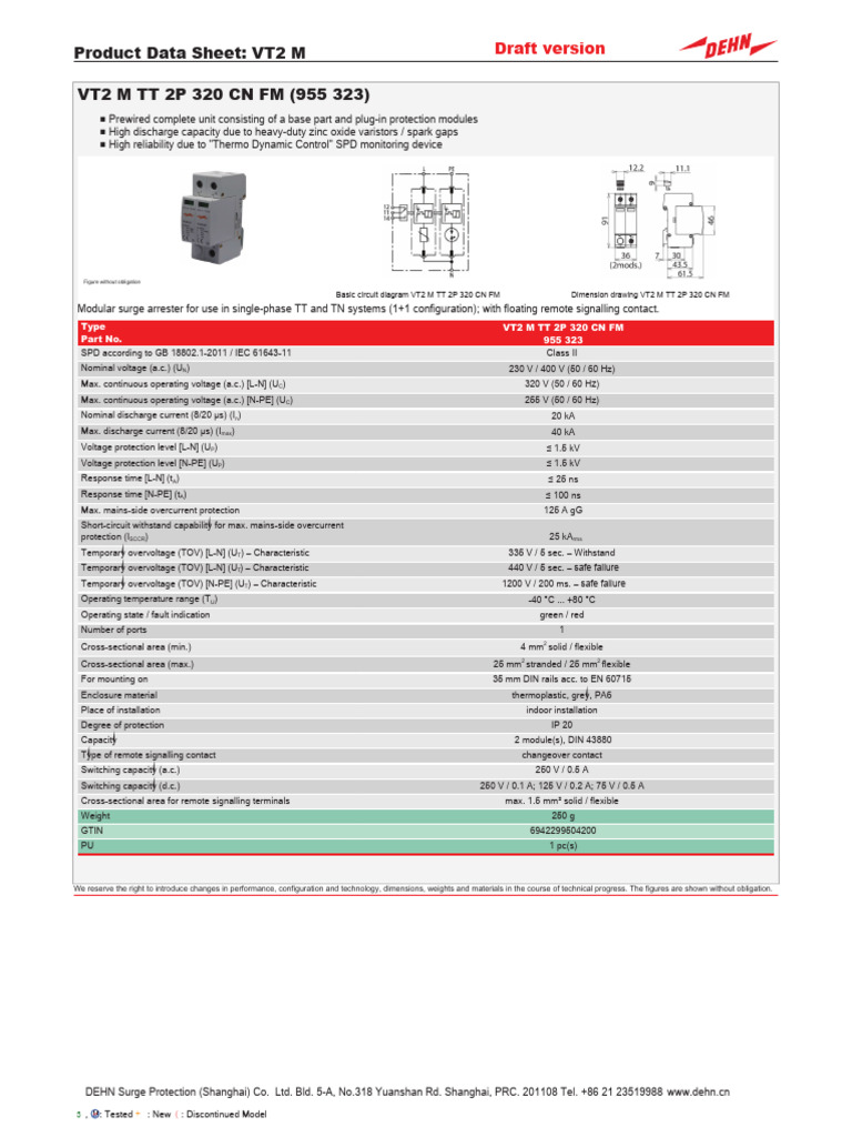 Product Data Sheet Overview | PDF