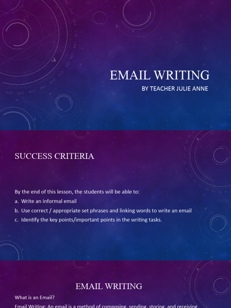 Email Writing Form 5 | PDF | Communication | Human Communication