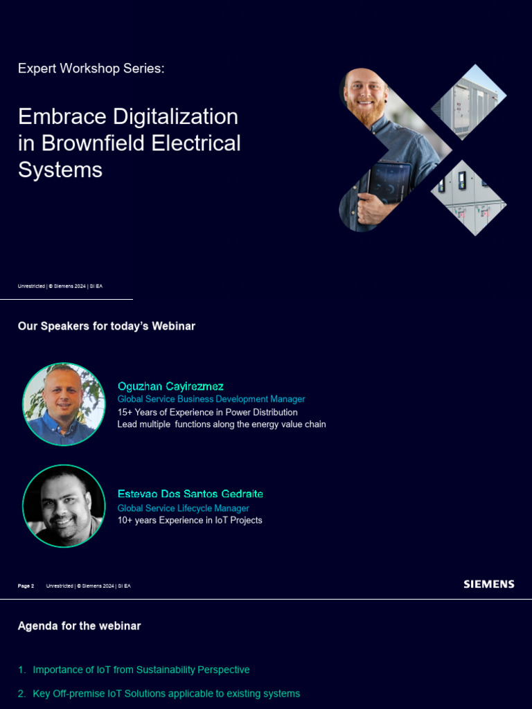 Embrace digitalization in brownfield electrical systems | Download Free PDF | Internet Of Things ...