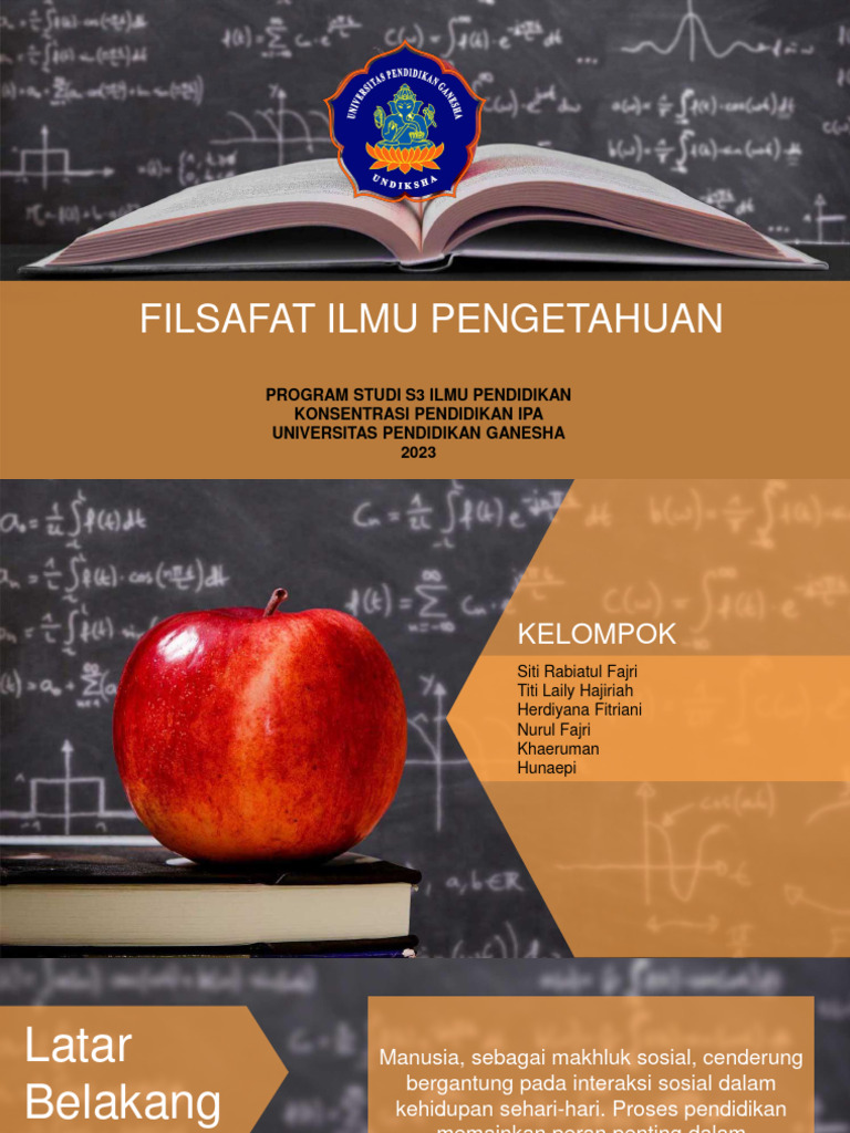 Ilmu Filsafat | PDF | Sains & Matematika
