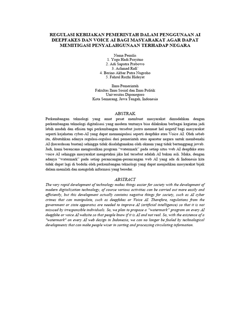 Pkm-Ai 2024 5 | PDF | Karier & Perkembangan