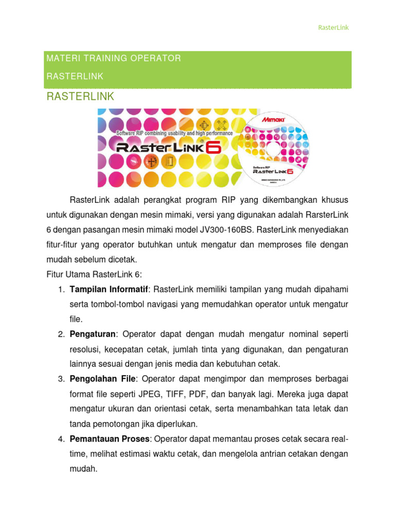 Modul RasterLink | PDF