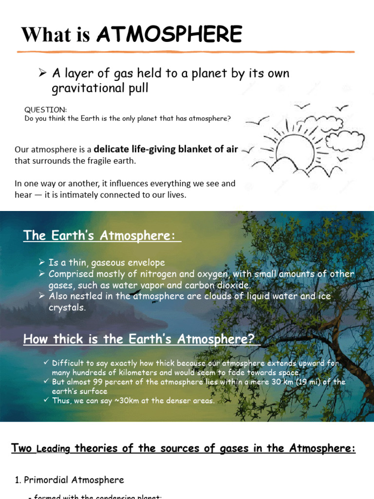 Introduction to the Atmosphere | Download Free PDF | Atmosphere ...