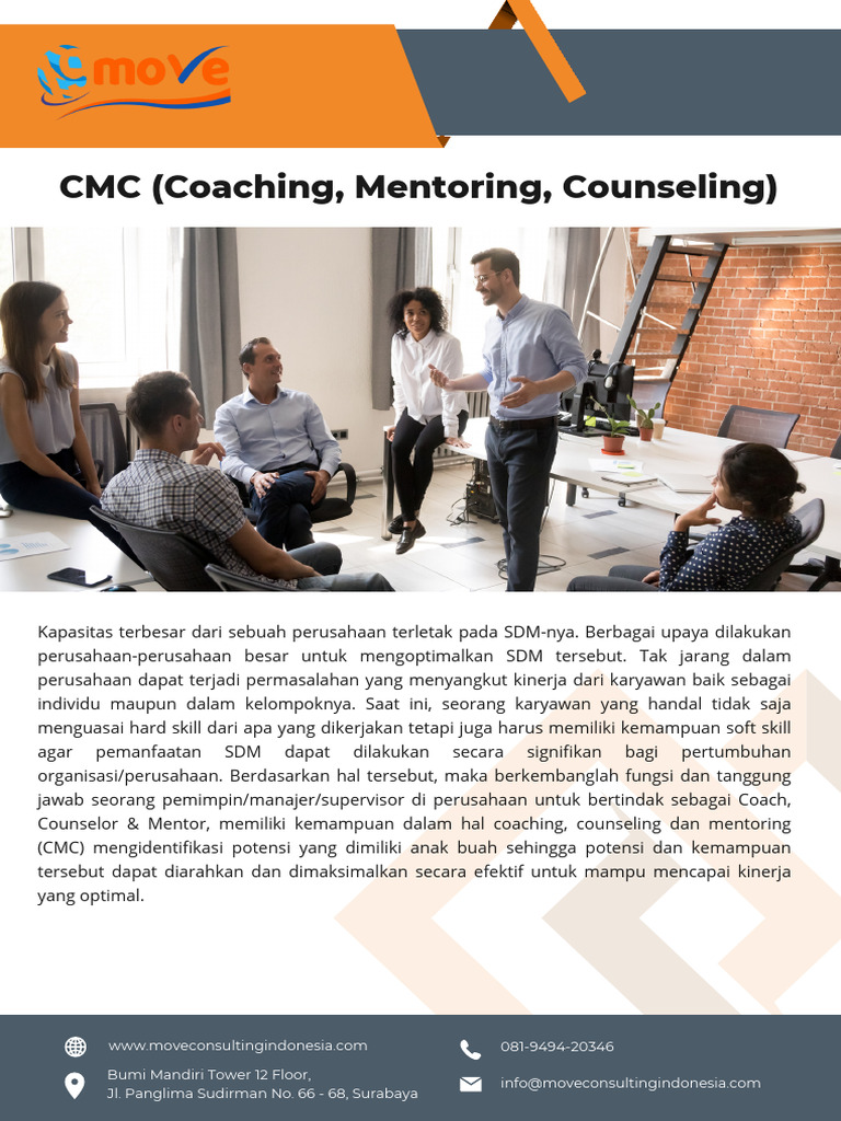 Move Silabus CMC (Coaching, Mentoring, Counseling) | PDF | Pengembangan ...