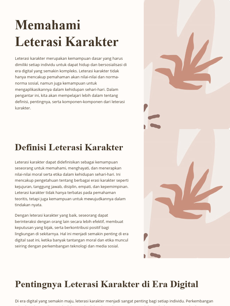 Memahami Leterasi-Karakter | PDF