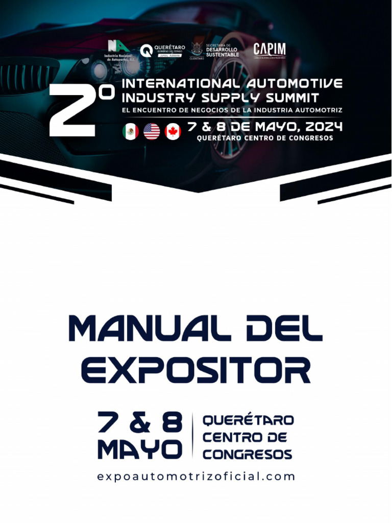Actualizacion de Manual Del Expositor IAISS Queretaro 2024 | PDF