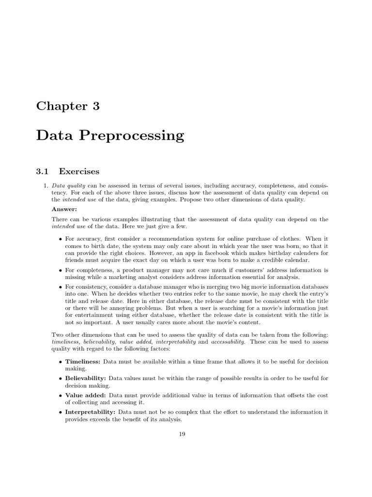 Data Preprocessing Solution-24-37 | PDF | Mean | Data Quality