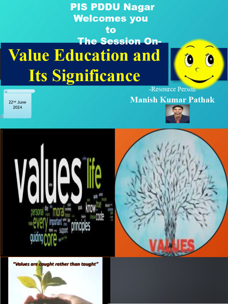 Value Education and Its Significance | PDF | Career & Growth