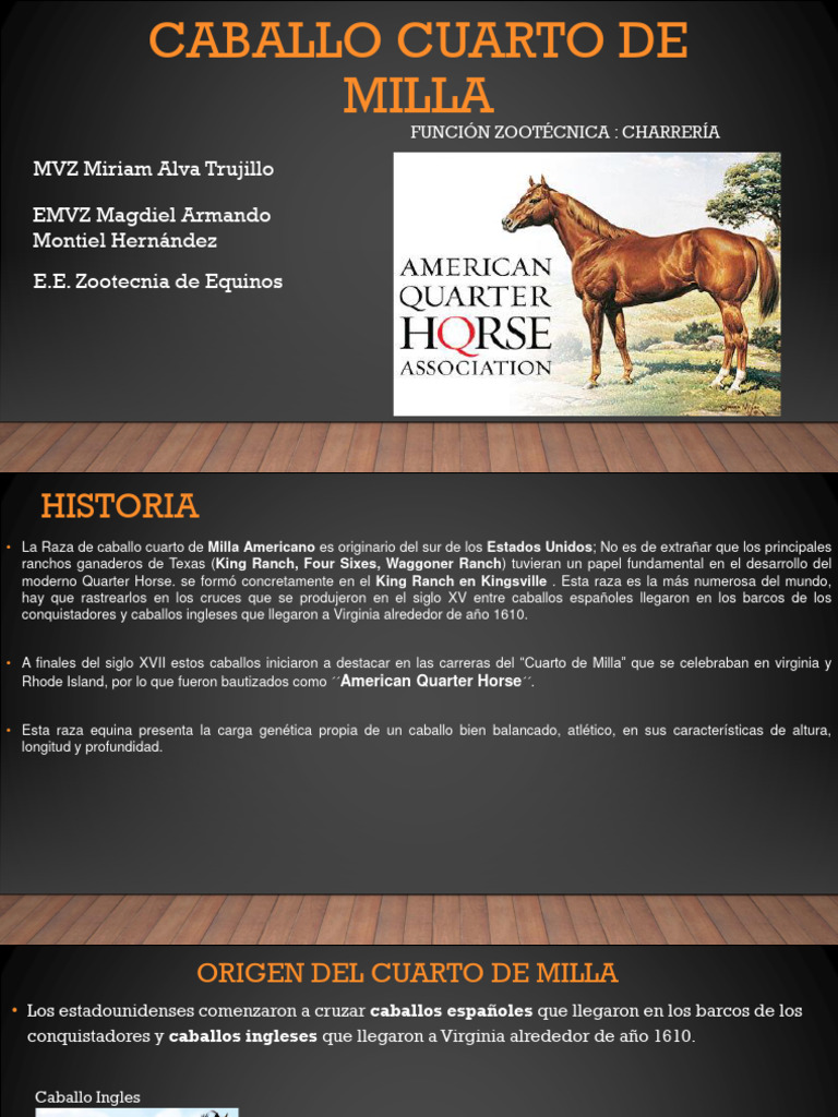 CABALLO CUARTO DE MILLA-Charreria - Magdiel Armando | PDF | marrón | Color