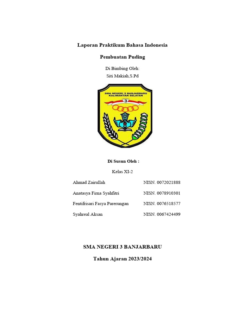 Laporan Bindo-1 | PDF