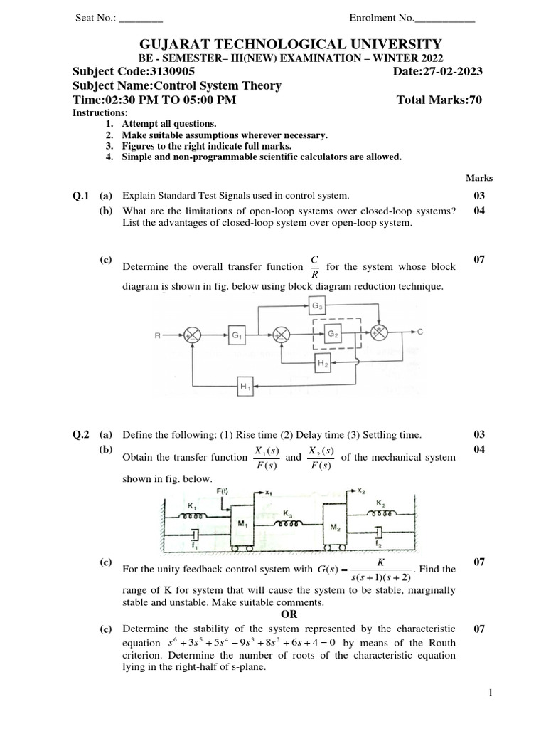CST - W2022 | PDF | Telecommunications Engineering | Signal Processing