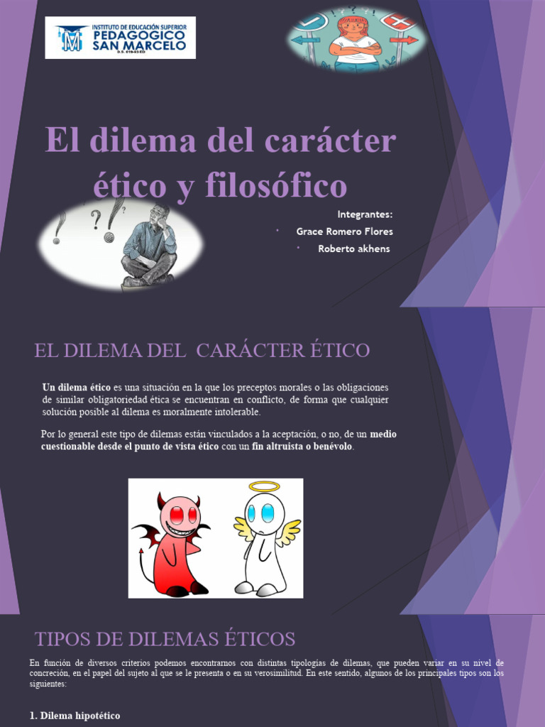 Dilemas Éticos y Filosóficos | PDF