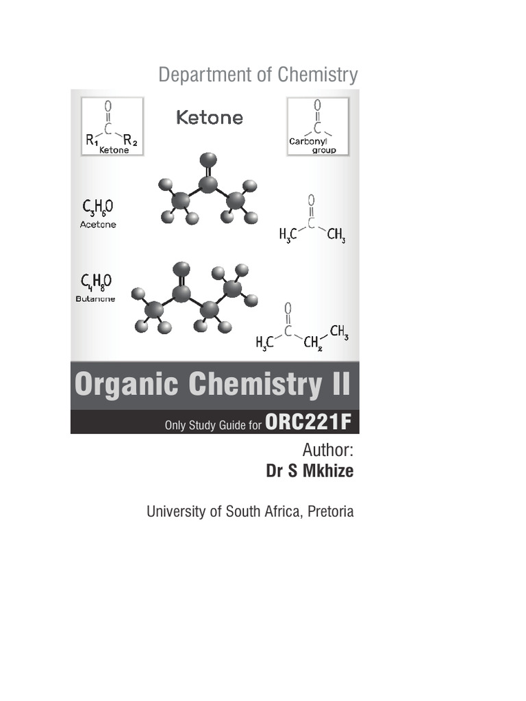 Orc2601 - Study Guide | PDF | Ester | Aldehyde