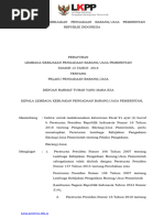 Peraturan Lembaga Nomor 6 Tahun 2024 PBJ Dalam Keadaan Darurat | PDF