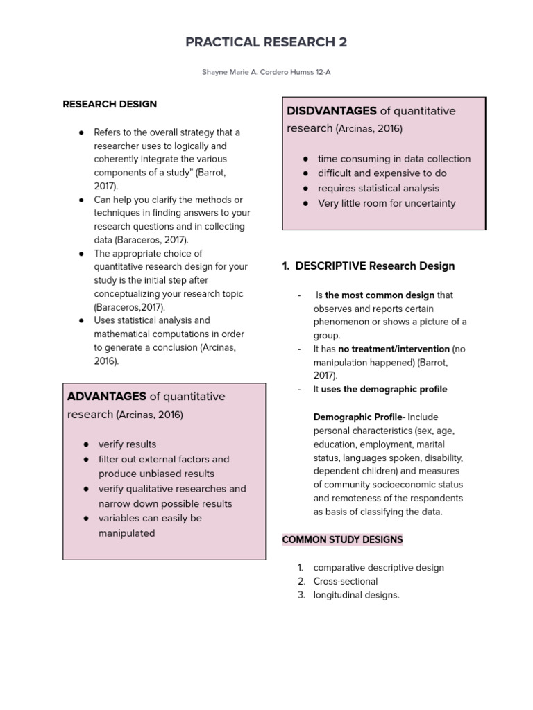 PR2 Reviewer | PDF | Statistics | Validity (Statistics)