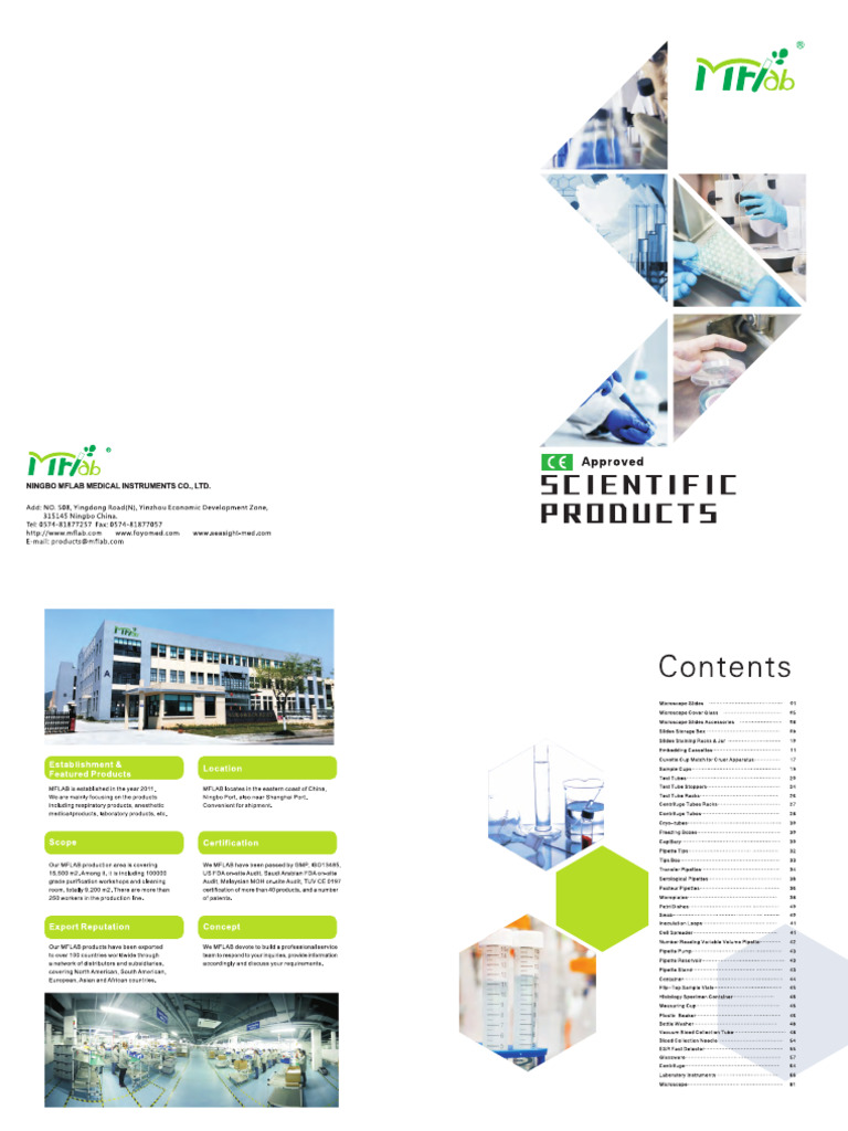 Laboratory Products Catalog | PDF