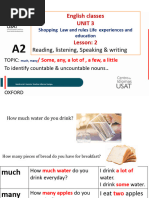 Much - Many - A Lot of | PDF