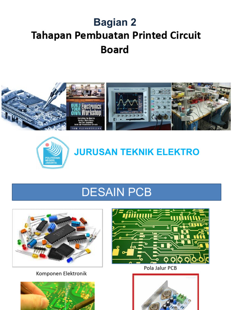 Tahapan Desain dan Pembuatan PCB | PDF | Sains & Matematika | Komputer