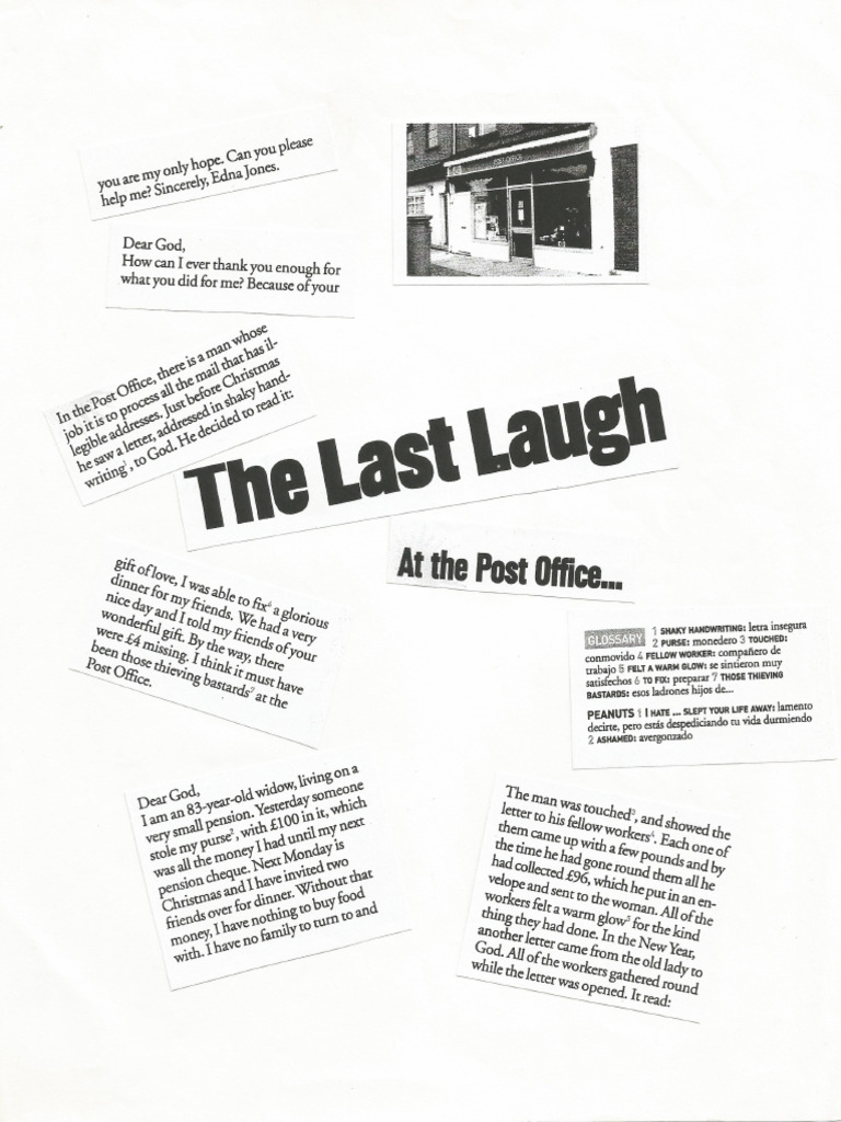 The Last Laugh | PDF