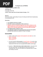 Grade R Lesson Plan Template | PDF | Educational Assessment | Reading ...