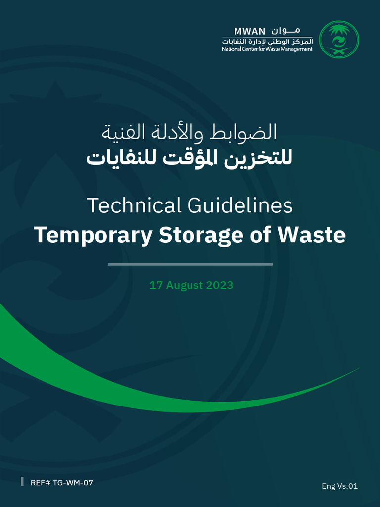 Guidelines for Temporary Waste Storage | PDF | Waste | Waste Management