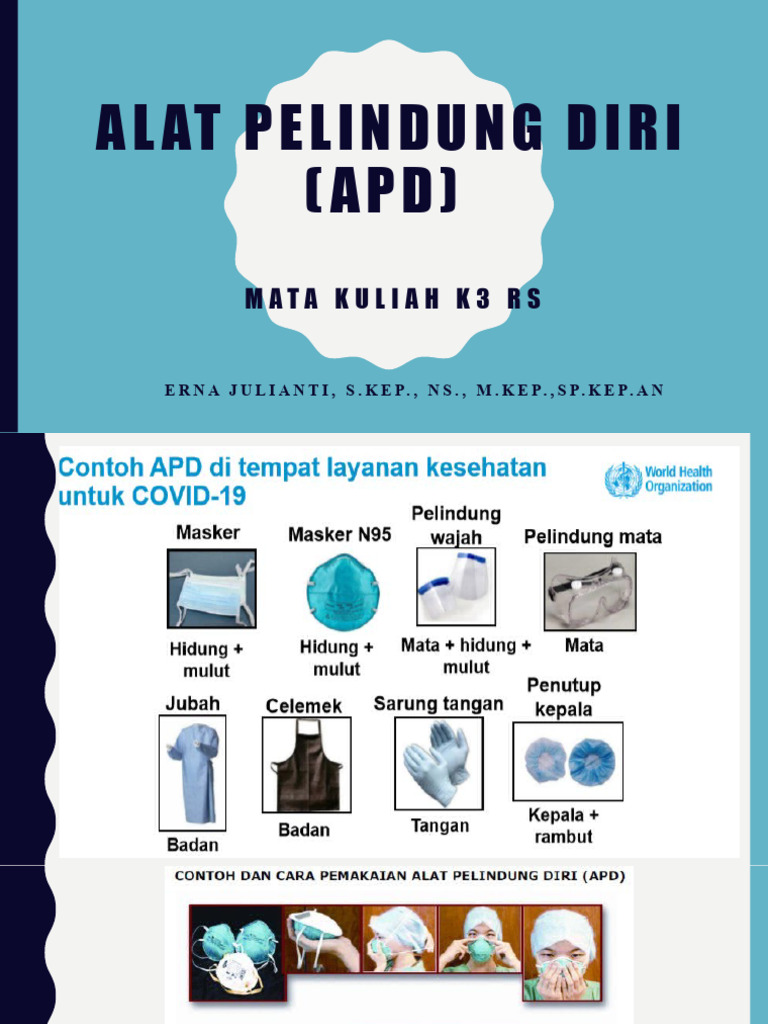 Panduan Lengkap Alat Pelindung Diri (APD) | PDF