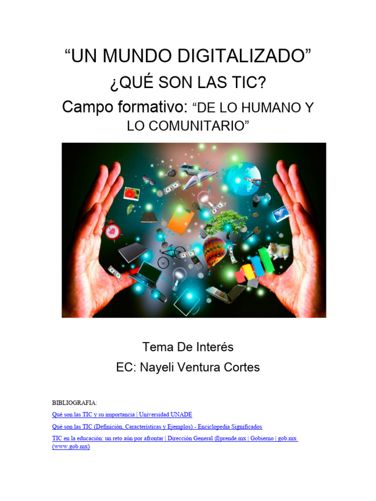 Un Mundo Digitalizado | PDF | Tecnología de información y ...