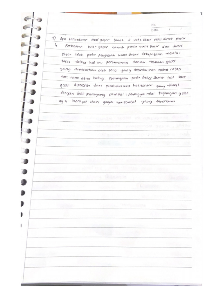 Perbaikan Vane Shear - Andi Tasha | PDF