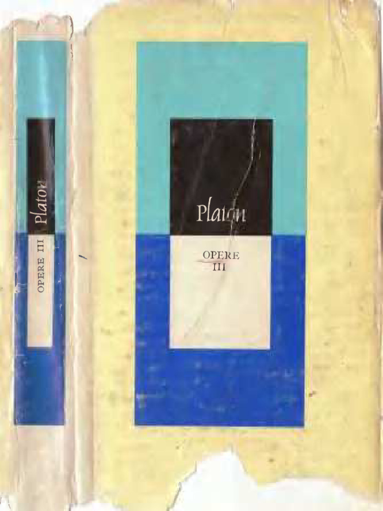 Platon Opere III | PDF