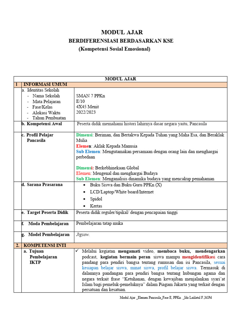 Modul Pse Fauzan | PDF | Karier & Perkembangan