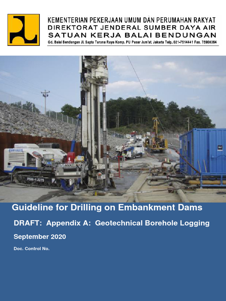 Session 1A - Appendix A - Geotechnical-Borehole-Logging | PDF | Silt | Geotechnical Engineering