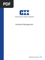 Interface Management Procedure Template | PDF | General Contractor | Interface (Computing)