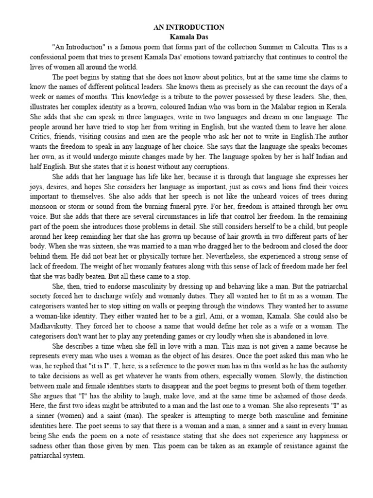 Readings On Gender Notes | PDF