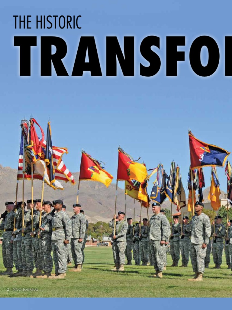 The Historic Transformation of The 1st Armored Division | PDF | Fort ...